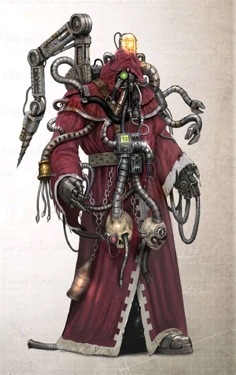 战锤40k 机械神教 艺术图 哔哩哔哩