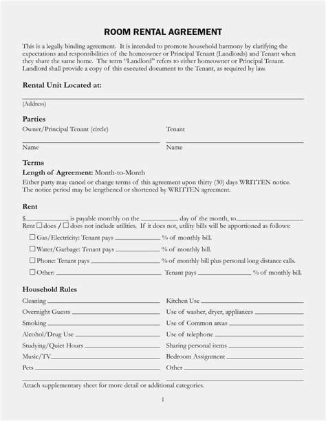 Joint Check Agreement Form Inspirational Rental Lease Agreement