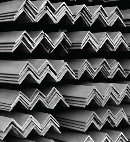 L Shaped Mild Steel Jspl Ms Angle For Construction Length 12 Meter