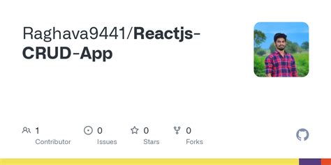 Github Raghava9441reactjs Crud App