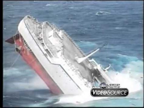 Mts Oceanos Sinking Footage A Astounding 1991 Disaster