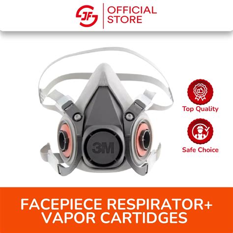 3m 6200 Half Facepiece Respirator 3m 6001 Organic Vapor Cartidge Mask