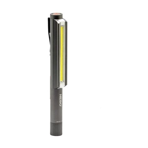 Nebo Lil Larry Pocket Led Work Light Flashlight W Pocket Clip 250 Lumen Big W