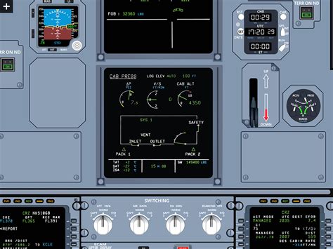 Airbus A320 Cockpit Layout