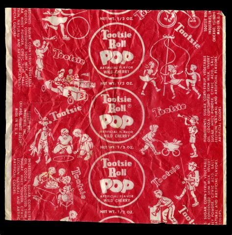 Tootsie Pop Wrapper