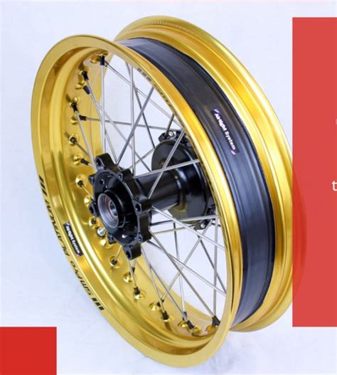 Tubeless Professional Spoke Rim Sealing Adventure Motorcycling Handbook