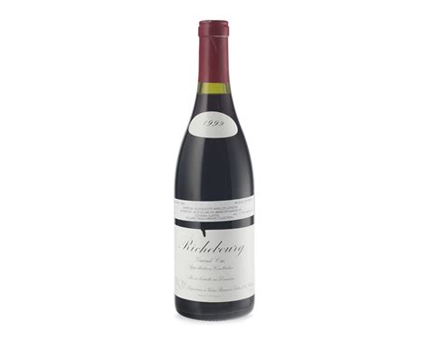 Domaine Leroy Richebourg 1999 Côte De Nuits Grand Cruu1cm Slightly Depressed Capsule