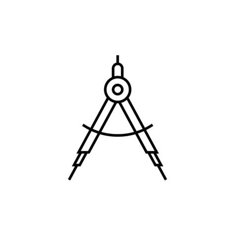 1300 Architect Compass Icon Stock Illustrations Royalty Free Vector