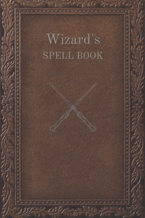 Wizards Spell Book Fantasy Style Roleplay Game Spell Lists Record