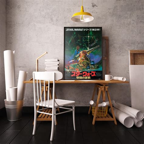 The Empire Strikes Back 1980 Japanese B2 Snow Style Film Movie Poster