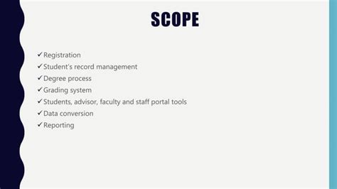 Student Management System Presentation Slide Pptx Databases