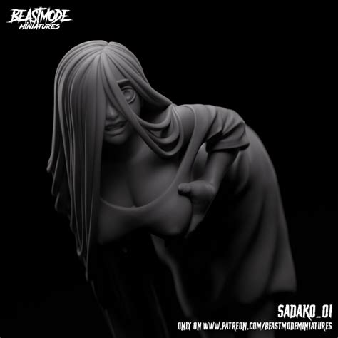 3d Printable Sadako01 By Beastmode Miniatures