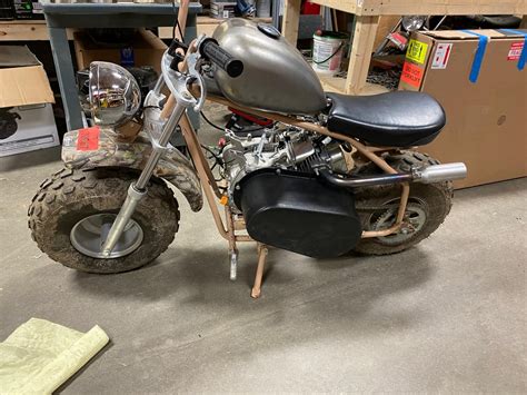 Coleman Ct With Predator 420cc That I Built For A Friend Rminibikes