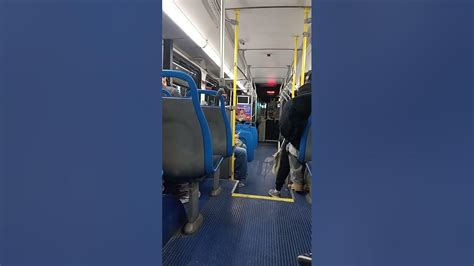 Cta D40lf Bus Route 74 Youtube