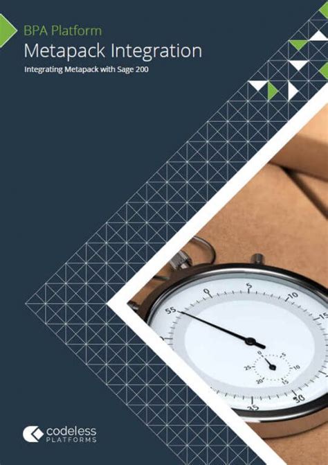 Metapack Sage 200 Integration Point And Click Integration