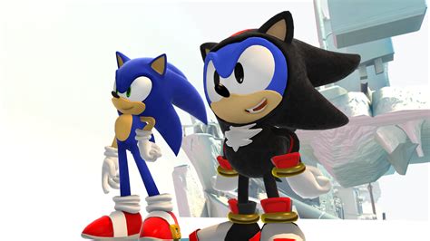Classic Sonic And Shadow