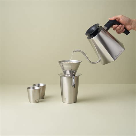 브뤼스타 캠핑 스텐 커피 드리퍼 핸드드립 트레블세트 브뤼스타 캠핑 스텐 커피 드리퍼 핸드드립 트레블세트