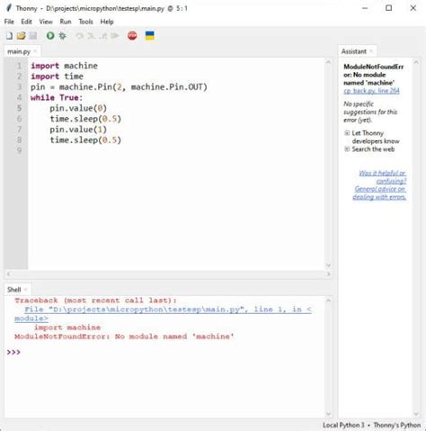 MicroPython With Esp And Esp Flashing Firmware And Using Thonny IDE Renzo Mischianti
