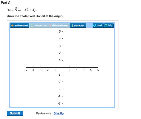 Solved Draw B J Draw The Vector With Its Tail At Chegg