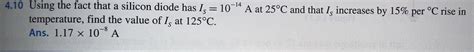Solved Custom Problem Plot The Forward Bias Diode Current Chegg