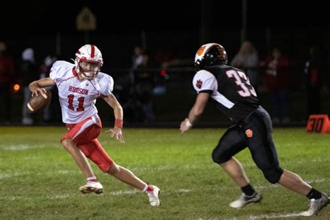 Hudson High Freshman Jake Attaway Starts Quarterback Football Team
