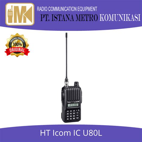 Ht Icom Ic U80l Garansi Resmi