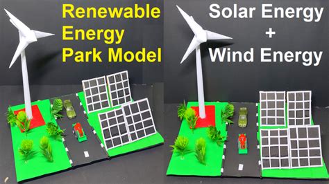 Renewable Energy Park Model Science Project Science Projects Maths Tlm English Tlm