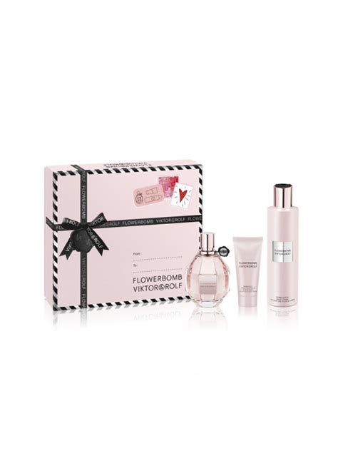 Viktor And Rolf Flowerbomb 3pc Luxury T Set Perfumes Fragrances T Sets Perfume Station