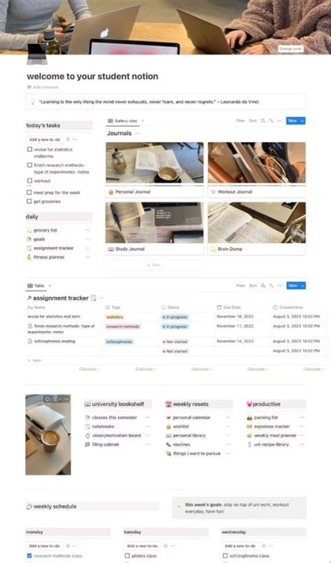 Language Learning Notion Template Artofit