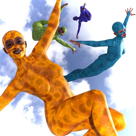 Birds 3d Render Digital Art By Pushee Ri