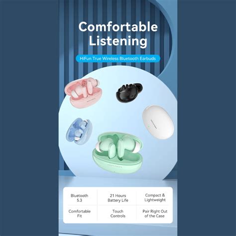 Pos Experts Vention Elf E01 True Wireless Bluetooth Earbuds