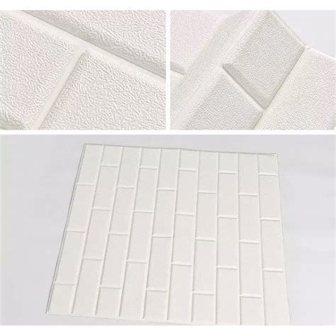 Wallfoam Bata Jeruk Putih 5mm Inay Interior