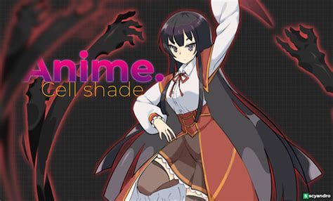Draw Your Character In Anime Cell Shade Style By Scyandro Fiverr