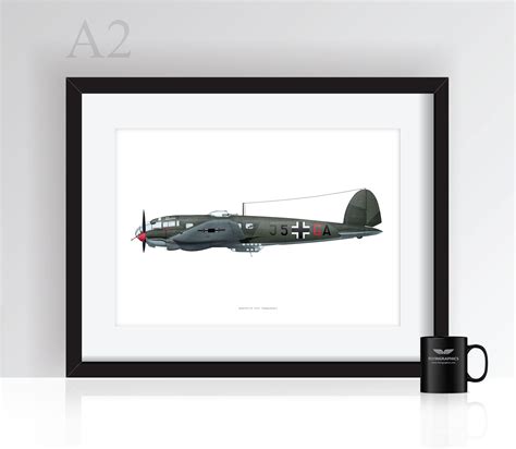 Heinkel He111 KG4 - A2 or A3 Poster | Flyingraphics