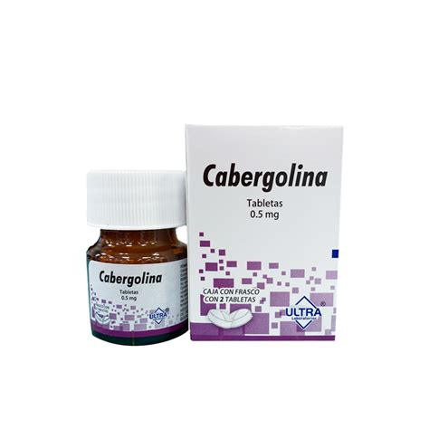 Cabergolina 05mg 2 Tabletas Lgen Farmacias Puntomx Queretaro