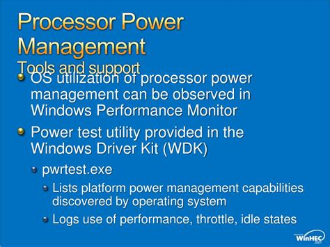 Ppt Windows Server Power Management Powerpoint Presentation Free
