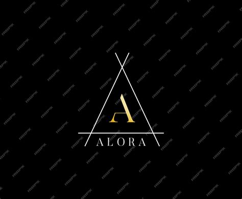 Premium Vector Simple Gold Initial Letter Logo Design Template