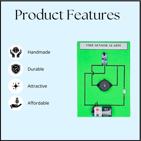 fire sensor alarm working model my store