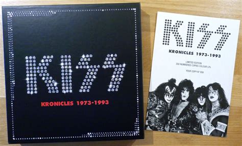 Kiss Kronicles 1973 1993 11 Lp Colored Vinyl Live 300 Made Only