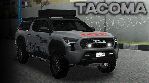 Share Mod Toyota Tacoma Trd Sport 2024 Style Alto Otoxbssd Mod Bussid Terdetail 2024 Youtube