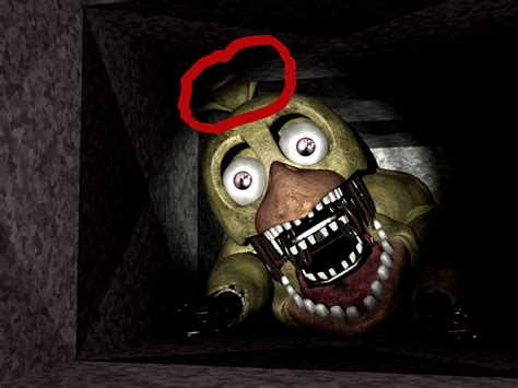 Did You Know In Fnaf 2 When Withered Chica Is In The Vents Her Head Feathers Clip Through R