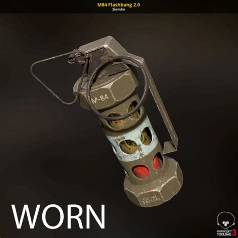 M84 Flashbang 20 3d Models