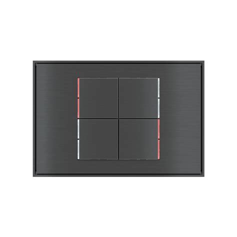 71 Series Pushbutton With Thermostat For Rectangular Wall Box Bluestone