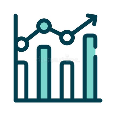 A Graph Symbolizing Data Analysis Or Performance Tracking Stock Illustration Illustration Of