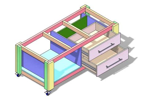 Diy Mobile Outfeed Assembly Table