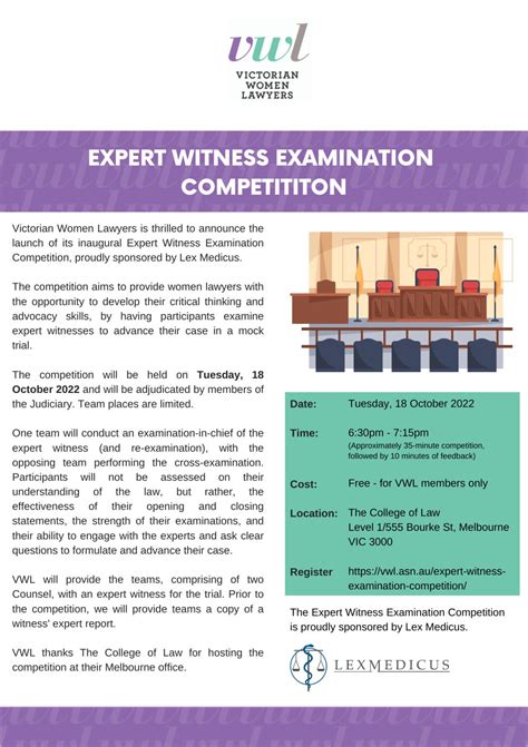 Giulia Kossmann On Linkedin Lex Medicus Is Proud To Partner With Victorian Women Lawyers To