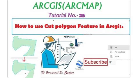 Arcgis Tutorial 25 How To Use Cut Polygon Feature In Arcgis Erofound