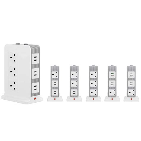 Tower Extension Lead Best Multi Plug Power Tower Jeostorm