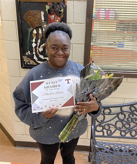 Lucy Chosen As Tes Staff Member Of The Year 22 23 Thomasville