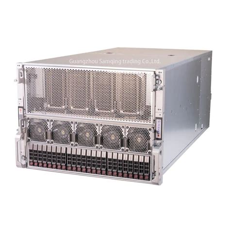 supermicro sys 821ge tnhr 8u rack server intel xeon 6430 cpu gpu server
